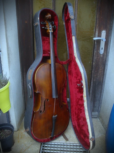 VERY OLD CELLO ~200 years old - Altes Cello RAR £1,875.35 - PicClick UK