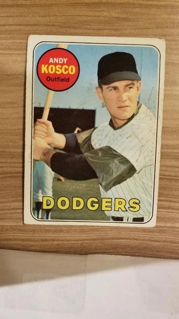 ANDY KOSCO 1969 Topps #139 LIVRAISON GRATUITE B5R1S-139 EUR 2,18 - PicClick FR