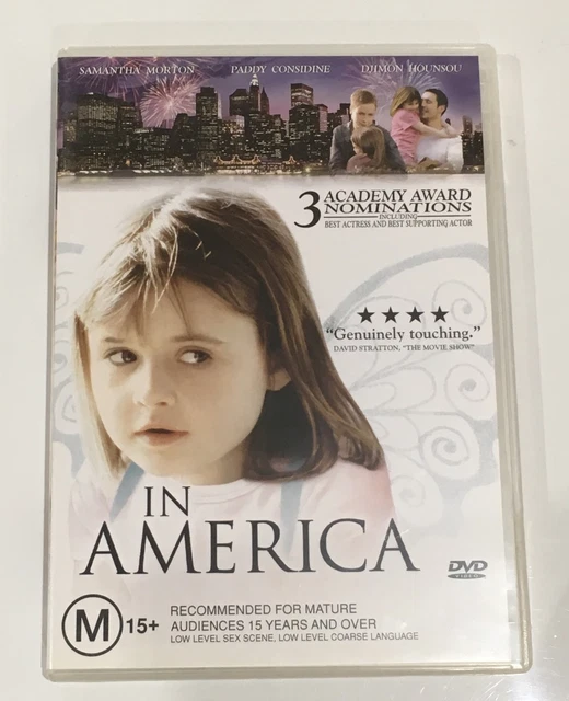 IN AMERICA DVD M15+ Zone 4 Samantha Morton, Paddy Considine, Djimon ...