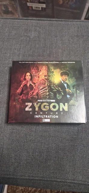 DOCTOR WHO BIG Finish Zygon Century Infiltration Dr 3 x CD Box Set ...