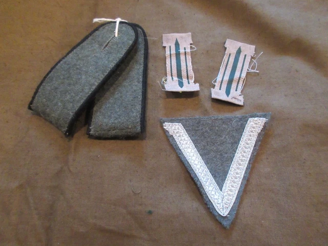 REPRO GERMAN WW2 Heer Army Obergefreiter Pionier Rank Litzen Shoulder ...