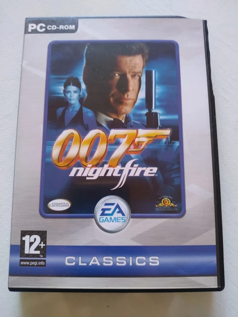 007 NIGHTFIRE JAMES Bond Pierce Brosnan EA - juego para PC Cd-Rom ...