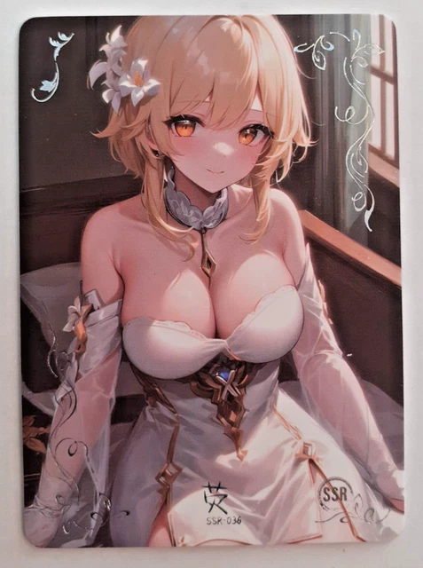 LUMINE GENSHIN IMPACT Waifu Card Shikongzhilian Karte Goddess Story EUR 2,00 - PicClick DE