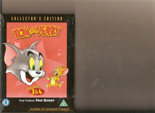 TOM AND JERRY - Collectors Edition Vol 3-4 (DVD, 2007) £2.95 - PicClick UK