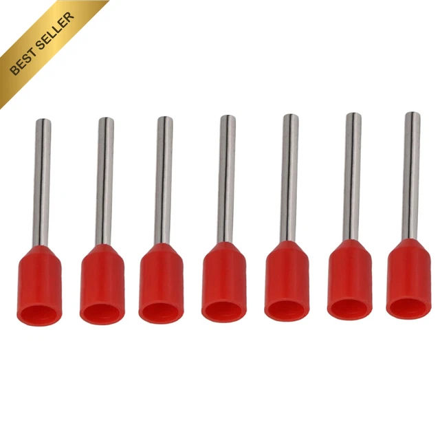 1000PCS INSULATED FERRULES Terminals Wire Ferrule Connector Kit Pin ...