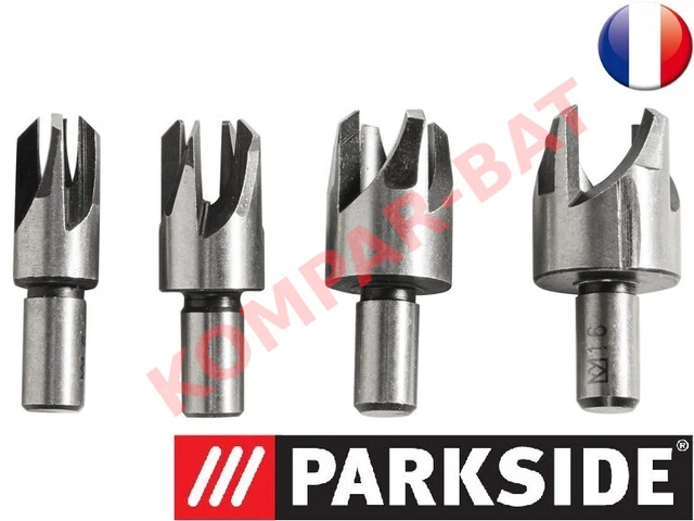 PARKSIDE® EMBOUTS POUR perceuse :fraises à bouchonner EUR 13,99 ...