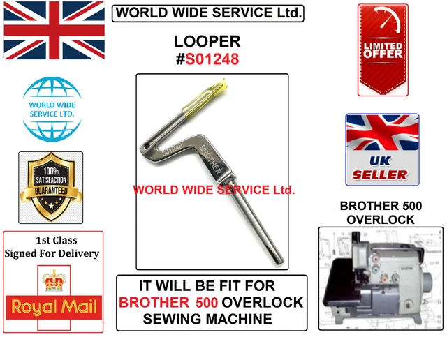 BROTHER 500-SERIES OVERLOCK Looper #S01248 Industrial Sewing Machine ...