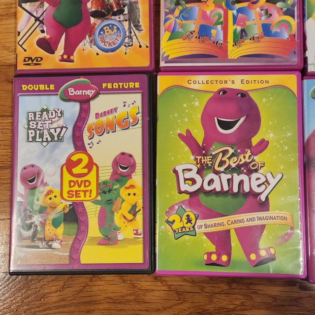 8 DVD LOT barney baby bop movie purple dinosaur childrens video £26.18 - PicClick UK