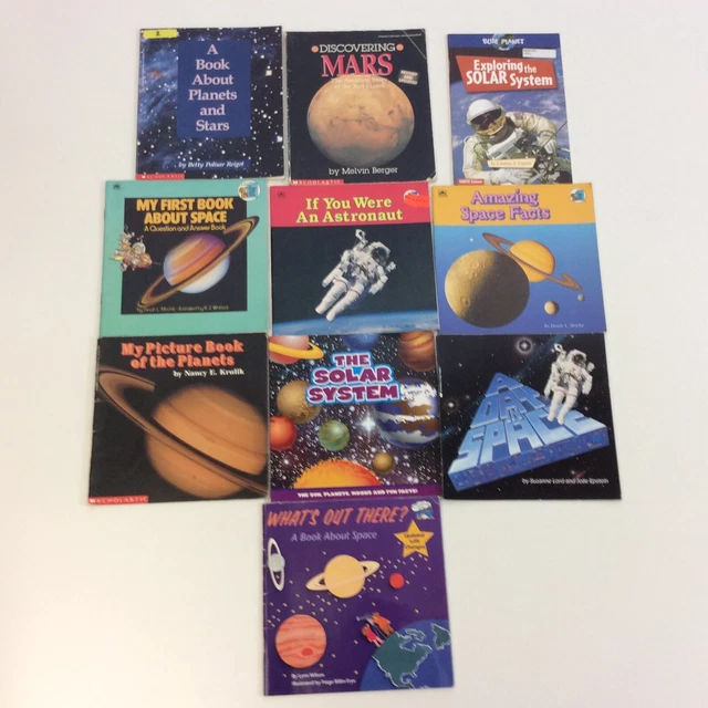 SPACE SOLAR SYSTEM Planets Astronaut Stars 1st 2nd 3rd 4th Grade 10 ...