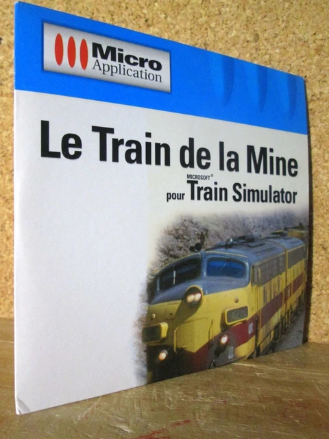 TRAIN MINE POUR TRAIN SIMULATOR CD Jeu Chemin de Fer Video Game PC ...