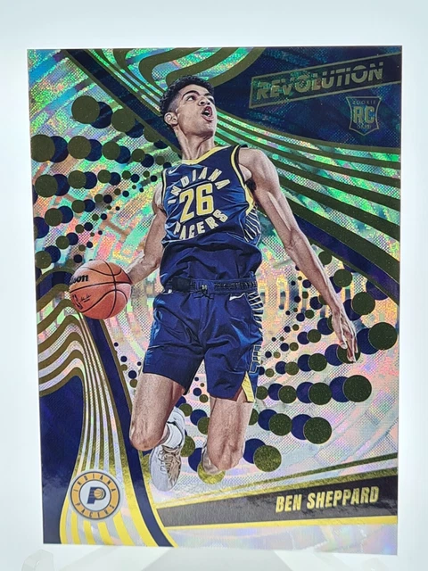 BEN SHEPPARD 2023-24 Panini Revolution Rookie Fractal #127 Indiana ...