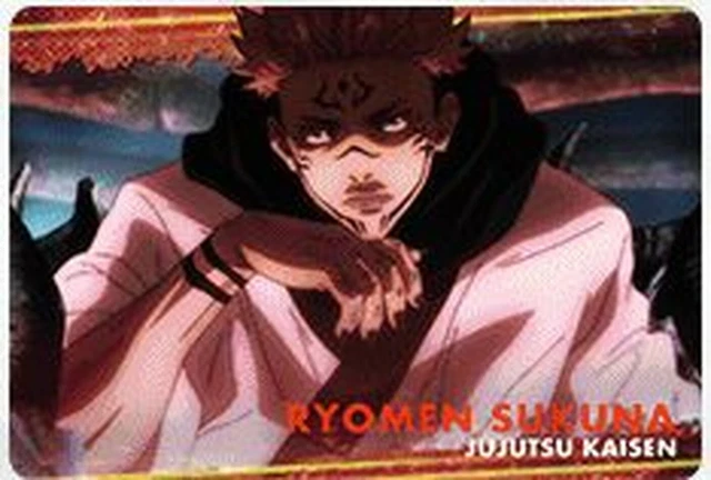JUJUTSU KAISEN METAL Card Collection Ryomen Sukuna (A) Bandai 2021 ...