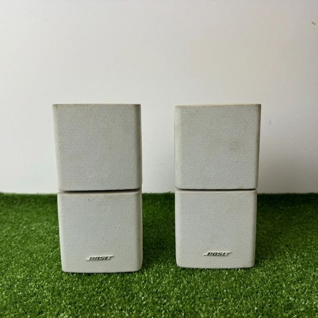 2 X BOSE Acoustimass Lifestyle Surround Sound Home Cinema Double Cube ...