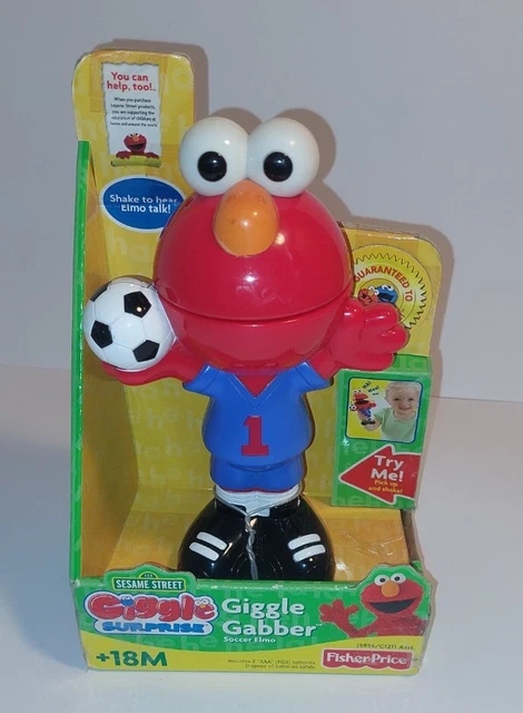 RARE BNIB ELMO Giggle Gabber Sesame Street Workshop, Talks, Laughs ...