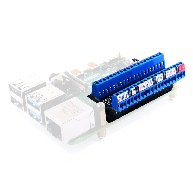 MINI TERMINAL HAT Expansion Breakout Board For Raspberry Pi 4B/3B+/3B ...