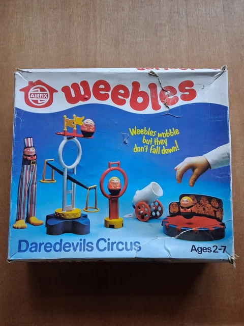 *RARE* VINTAGE WEEBLES Daredevils Circus Playset Airfix 1970s £23.58 ...