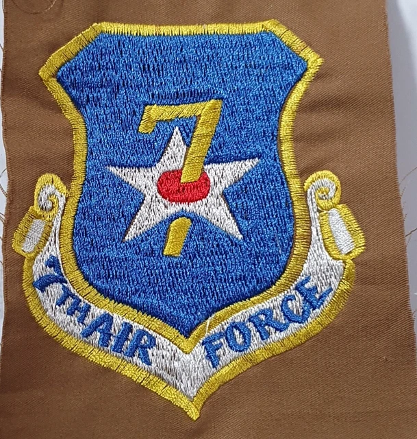 7TH AIR FORCE fighter wing Patch Badge. Vietnam War era. U.S Air Force ...