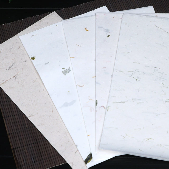 10 SHEETS CHINESE Traditional Calligraphy Xuan Paper Letterhead Writing ...