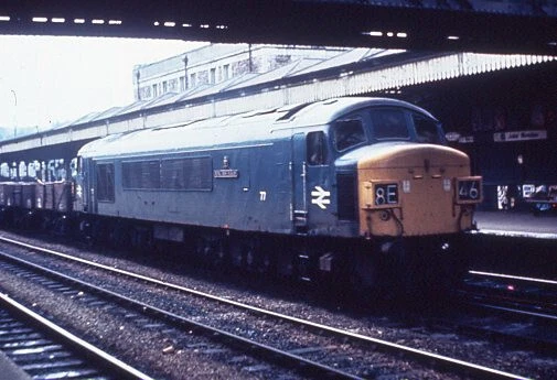 COLOUR SLIDE OF D77 BR class 45 Peak diesel loco £2.25 - PicClick UK