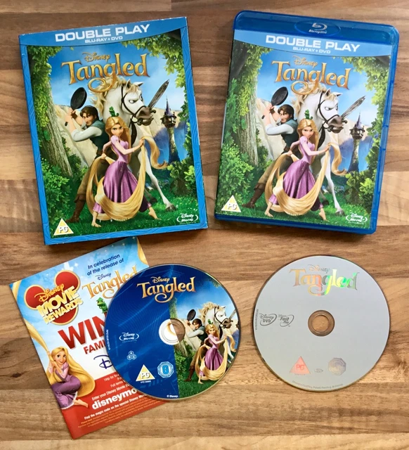 TANGLED - DISNEY 3 Disc 3D / 2D Blu-Ray Special & Digital Edition Inc ...