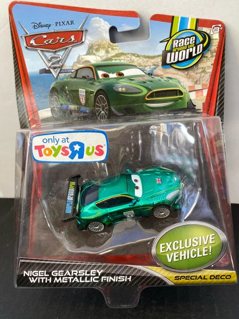 MATTEL DISNEY PIXAR Cars Toys R Us Nigel Gearsley With Metallic Finish ...