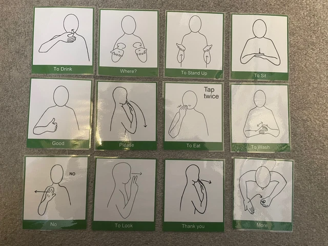 Makaton Signs FOR SALE! - PicClick UK