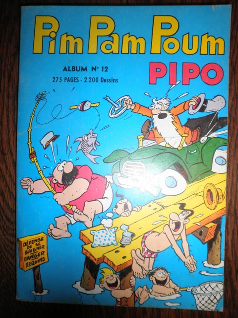 ALBUM PIM PAM poum pipo n°12 de 1965 BE EUR 10,00 - PicClick FR