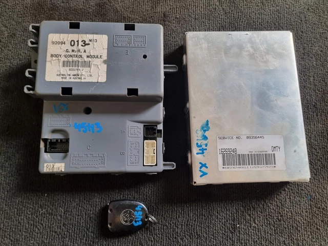 HOLDEN COMMODORE ECU Engine Ecu, 3.8 V6, Auto T/M, Vt-Vx, 09/97-09/02 ...