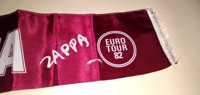 FRANK ZAPPA EUROPE 1982 Concert Tour Scarf #3 EUR 125,00 - PicClick FR
