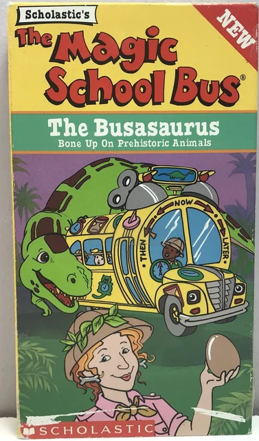 SCHOLASTIC MAGIC SCHOOL Bus Busasaurus VHS Video Tape BUY 2 GET 1 FREE ...