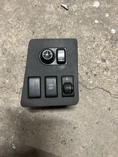 NISSAN QASHQAI J10 Mk1 Dashboard Power Folding Mirror Switch Panel ...