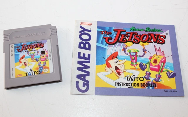 JEU THE JETSONS Robot Panic + notice sur Nintendo Game Boy USA TBE EUR ...