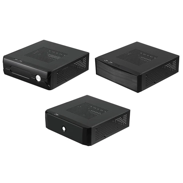 Mini Itx Case Iron Rackmount Server Chassis Compact 2 0 Usb Horizontal