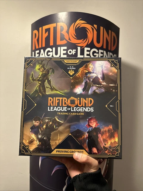 RIFTBOUND LEAGUE OF Legends TCG Proving Grounds Deck Box Sealed New ...