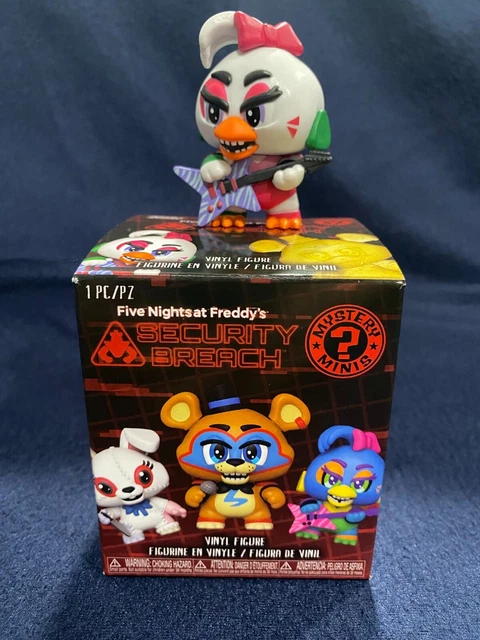 Funko Mystery Minis Five Nights At Freddys Glamrock Chica Security