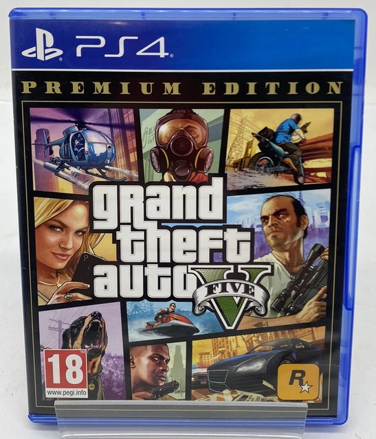 GRAND THEFT AUTO V GTA 5 Sony PlayStation 4 PS4 complet avec carte | LIVRAISON RAPIDE EUR 15,06 ...