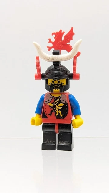 LEGO CASTLE-DRAGON KNIGHTS - Dragon Master Red Feathers Figure ...