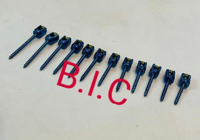 6.5MM PEDICLE SCREW Fixation And Rod Spine Posterior Spine System Set ...