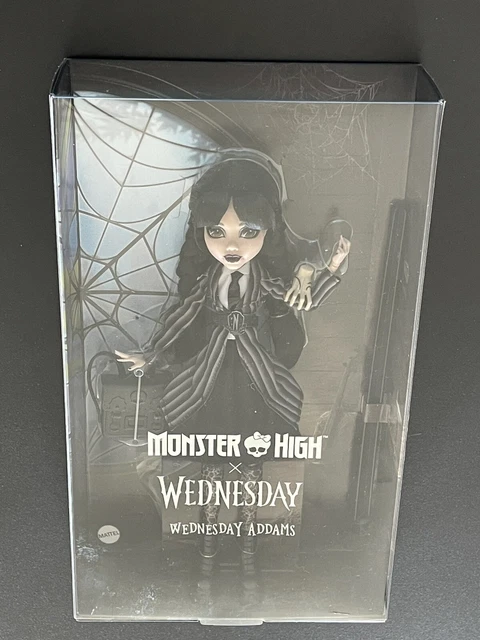 WEDNESDAY ADDAMS NEVERMORE Doll Monster High BRAND NEW Tracked Post ...