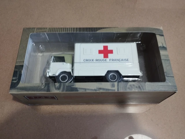 CAMION MILITAIRE SIMCA Cargo Croix Rouge 1/43 Ixo bon état EUR 15,00 ...