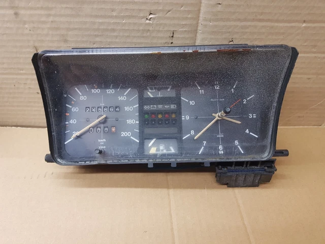 VW GOLF MK1 Gti Gti 1.8 Speedometer Tachometer Instrument Cluster ...