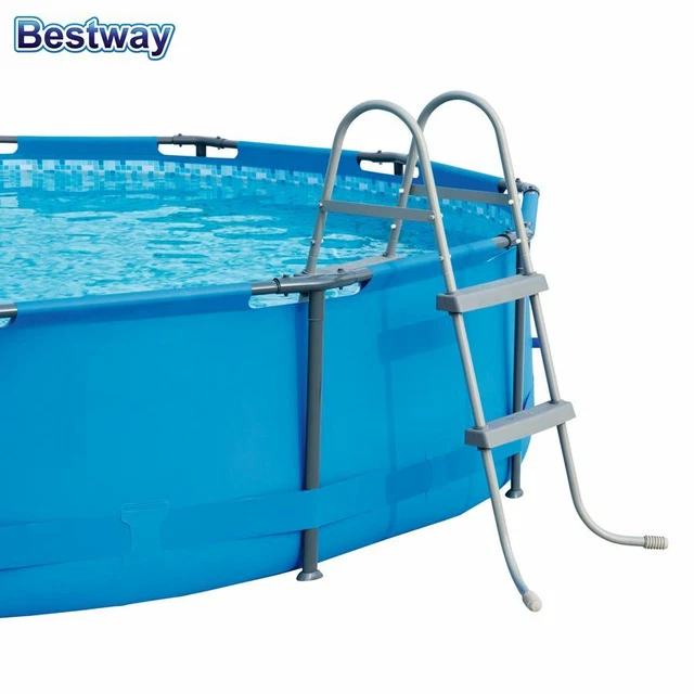 BESTWAY POOL LADDER Gartenpool-Einstieg Swimming Pool Safety Ladder ...