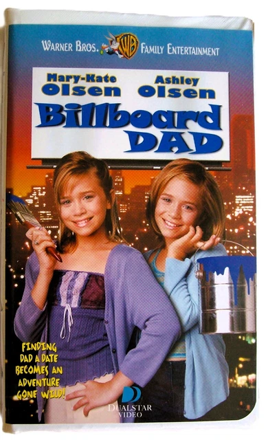 BILLBOARD DAD (VINTAGE, VHS, 1998, Clamshell, LN) Mary-Kate & Ashley ...