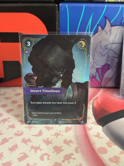 INVERT TIMELINES - Origins (OGN) 201/298 Riftbound League of Legends ...