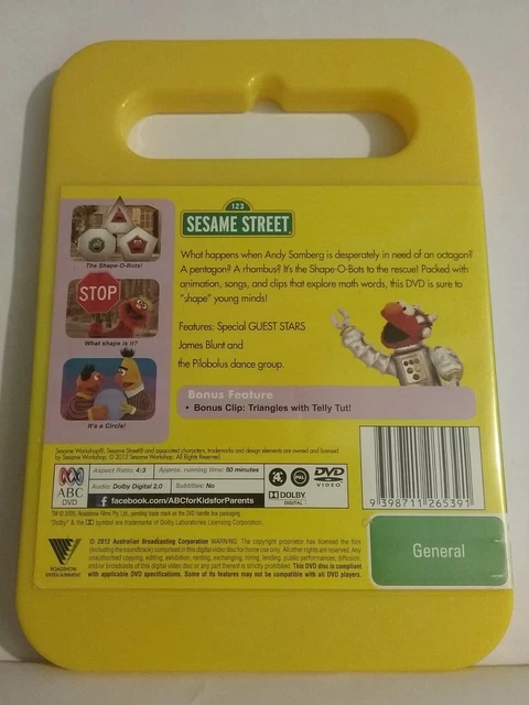 SESAME STREET - Elmo's Shape Adventure (DVD, 2012) - Region 4 £8.24 ...