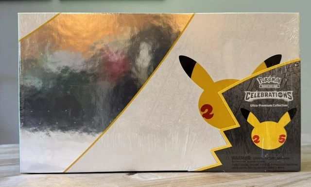 POKEMON CELEBRATIONS ULTRA Premium Collection Box 25th Anniversary UPC ...