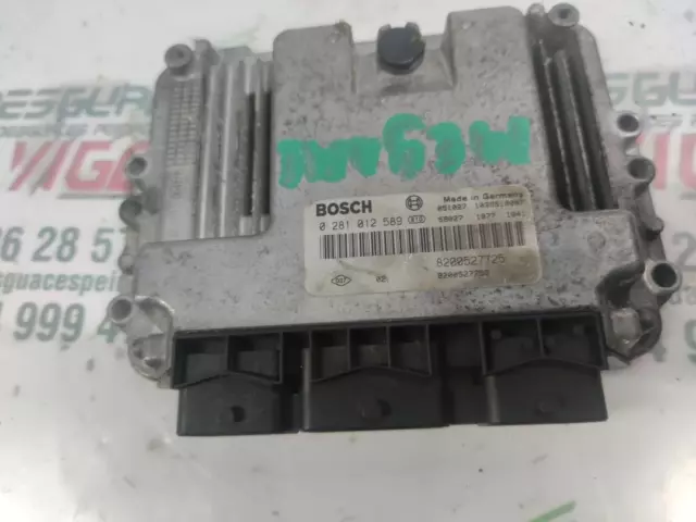 028012589 BOÎTIER MOTEUR Uce pour RENAULT MEGANE II BERLINA 5P Authentique 2005 EUR 100,51 ...