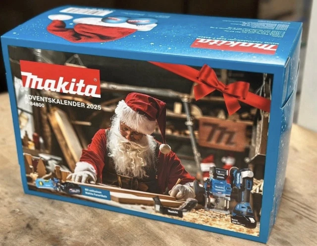 Spannende Adventskalender Männer Werkzeug Makita Ebenbild