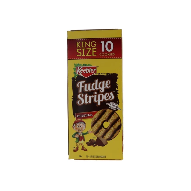 KEEBLER® ORIGINAL FUDGE Stripes Cookies 10 Count - 4.75 oz £27.41 ...
