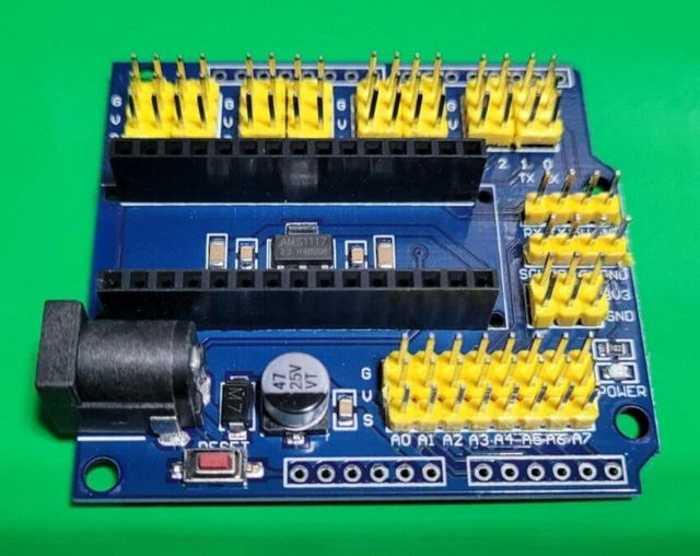 EXPANSION TERMINAL ADAPTER Shield For Arduino Nano V3.0 ATMEGA328P AU ...